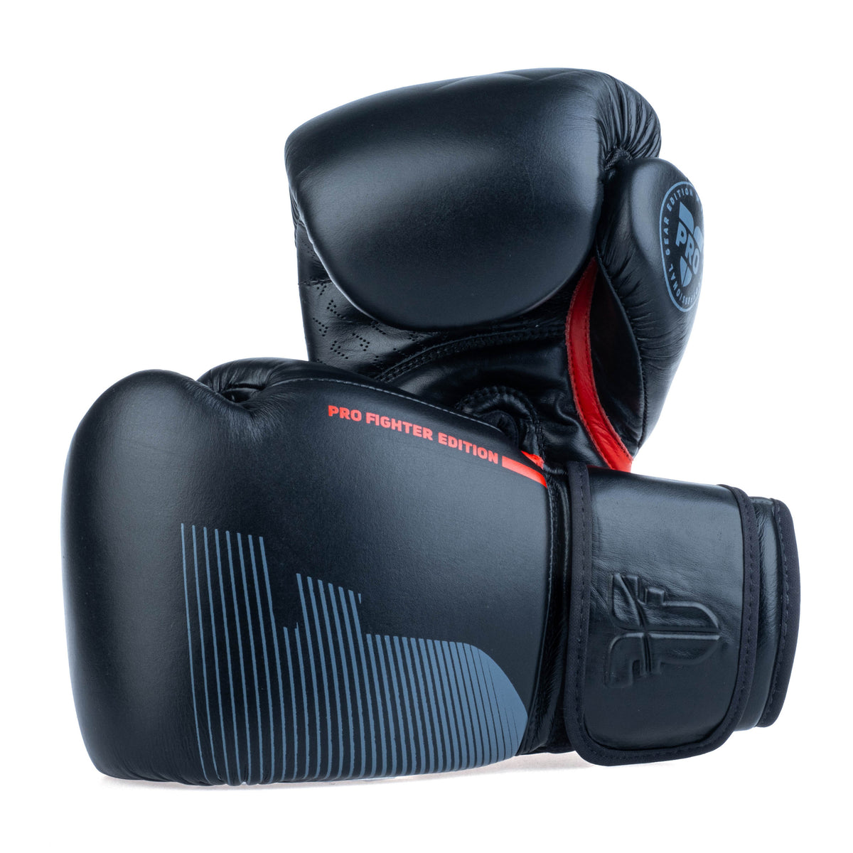 Boxing Gloves Fighter Pro - Black, FBG-PRO-002 – Fighters Inc ...