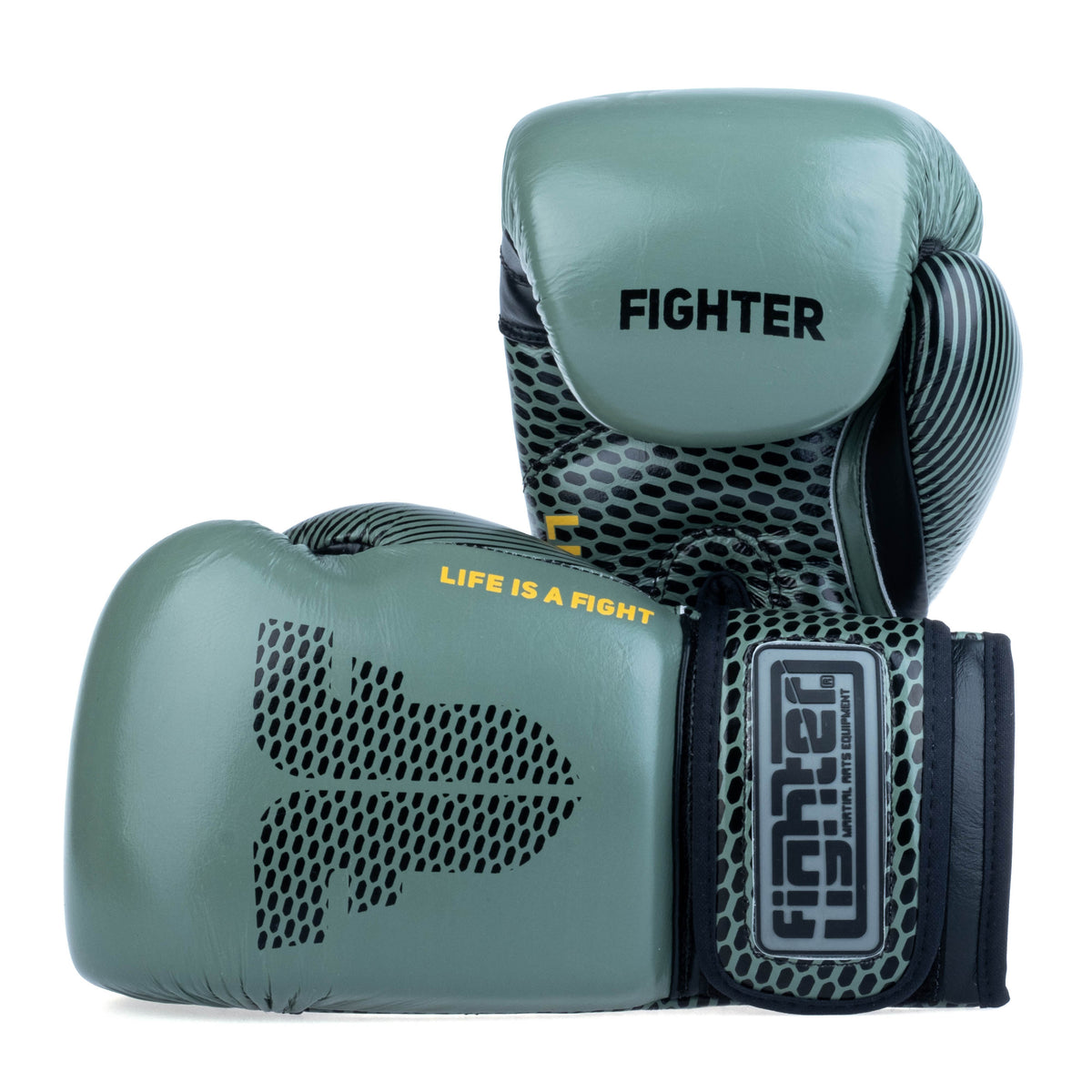 Fighter Boxing Gloves Training - khaki, FBG-TRN-001 – Fighters Inc ...
