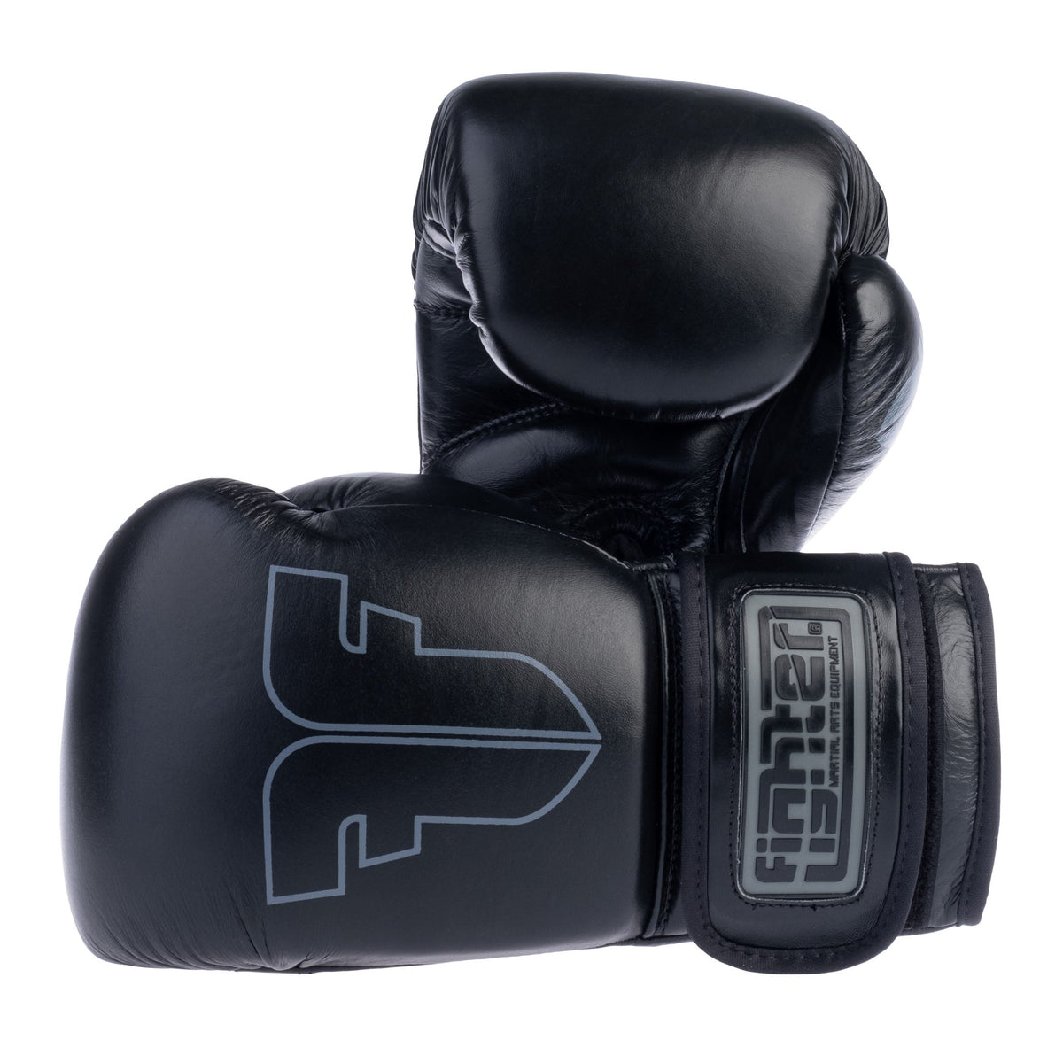 Fighter Boxing Gloves Ring-Side - Black – Fighters Inc. - Martial Arts ...