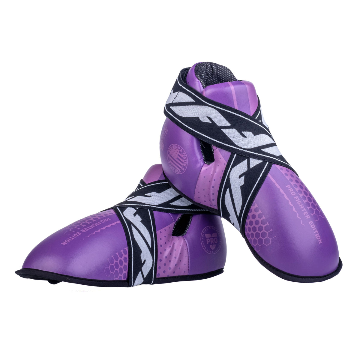 Fighter Foot Gear Pro Honeycomb - purple – Fighters Inc. - Martial Arts ...