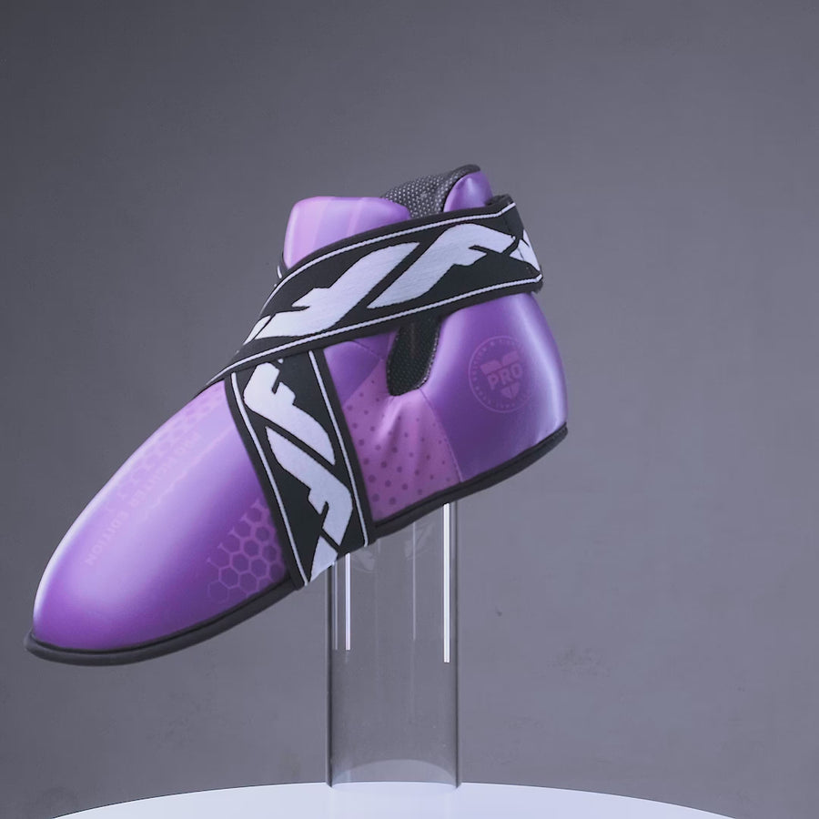 Fighter Foot Gear Pro Honeycomb - purple – Fighters Inc. - Martial Arts ...