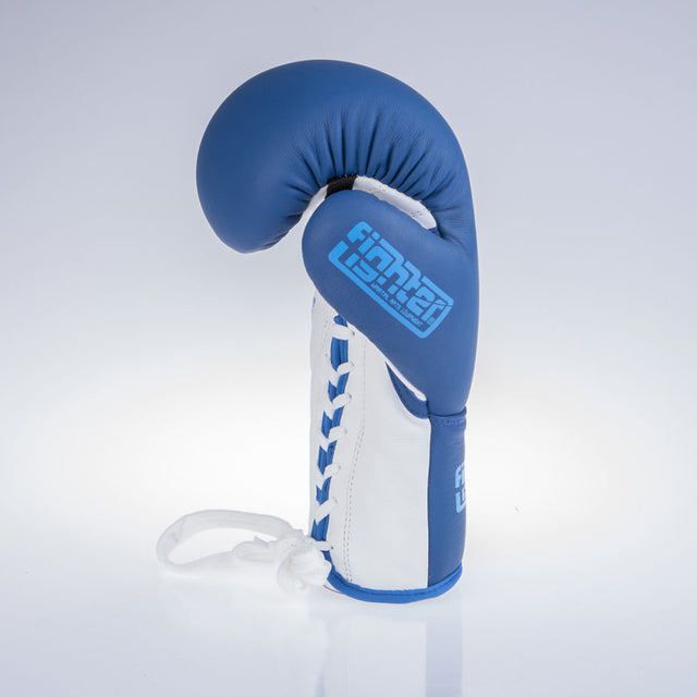 Fighter Competition Pro Boxing Gloves - blue, FBG-004B – Fighters Inc ...