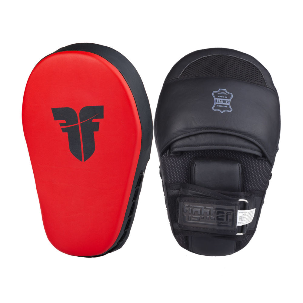 Fighter XL Focus Mitts - red/black – Fighters Inc. - Martial Arts Equipment