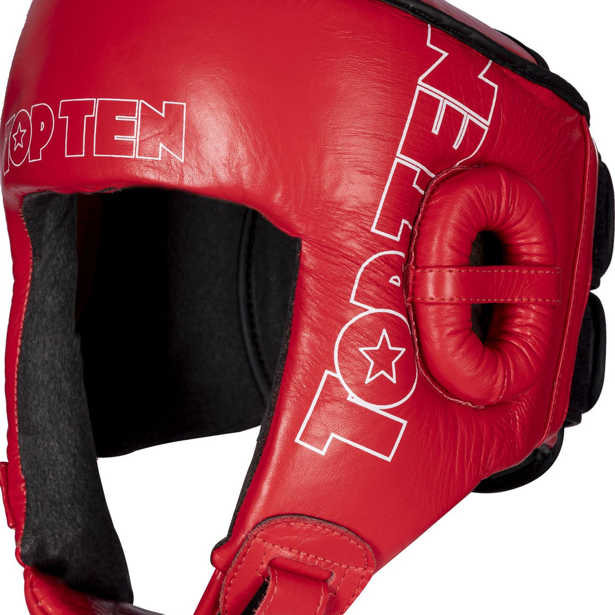 Top Ten Headguard - IFMA "Jarot Muay" - red, 4071-4 – Fighters Inc ...